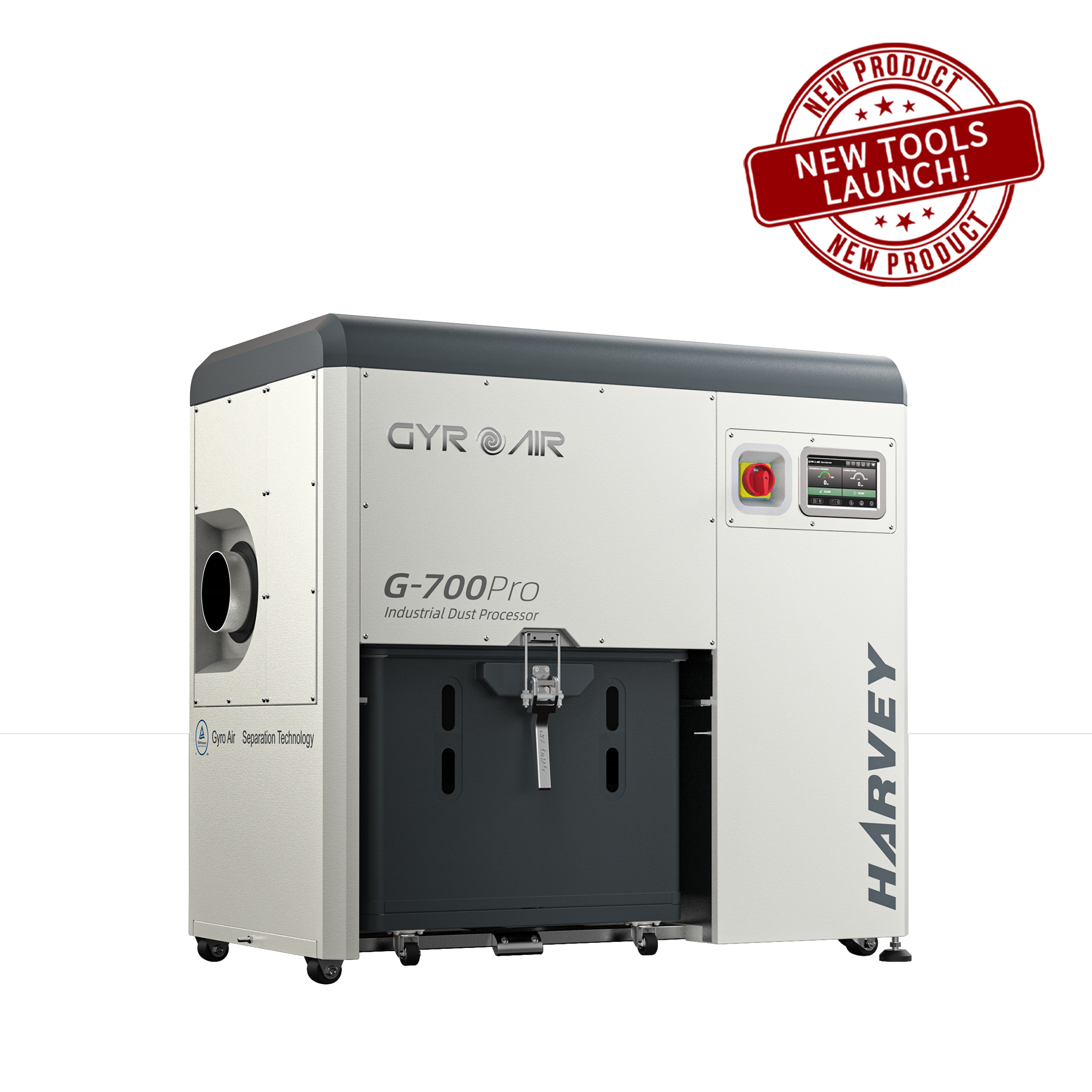 GYRO AIR G-700Pro Industrial Dust Processor – Harvey Industries Co.,Ltd